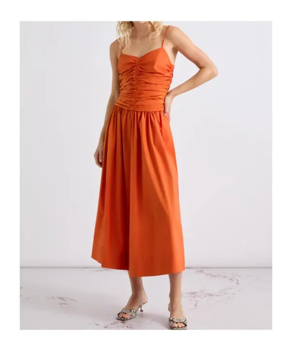 Marella Fit-and-flare Poplin Dress