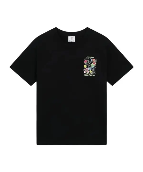 Casablanca Graphic Print T-shirt - Black