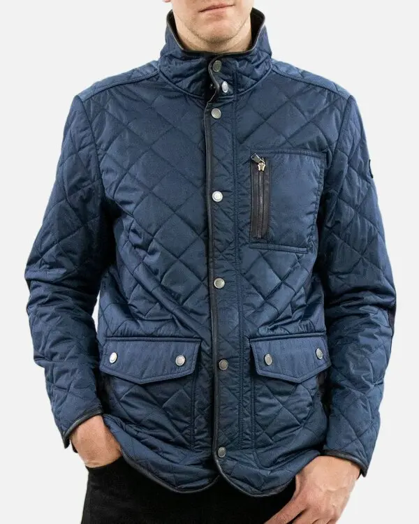 PAUL  SHARK Paul & Shark High-necked Quilted Jacket