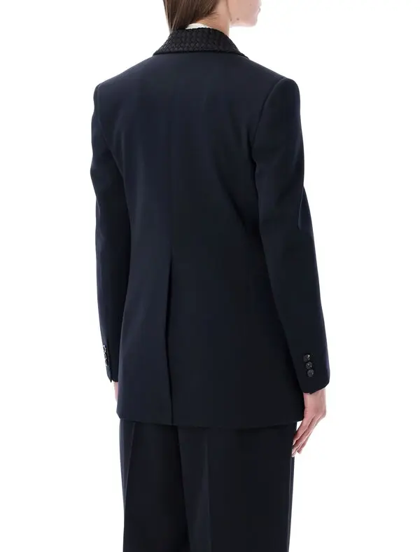 Bottega Veneta Textured Lapel Blazer - No