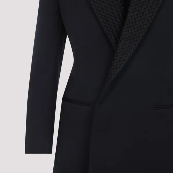 Bottega Veneta Textured Lapel Blazer - No