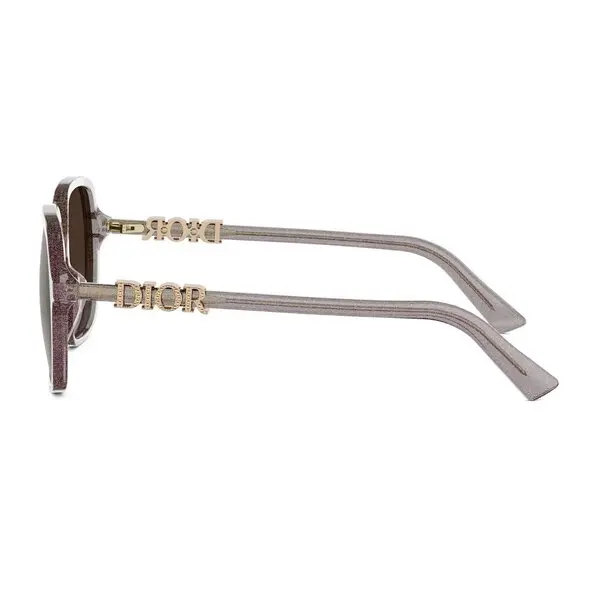 Dior Square Frame Sunglasses - Brown