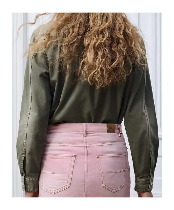 Dior Cotton Denim Blouse - Khaki