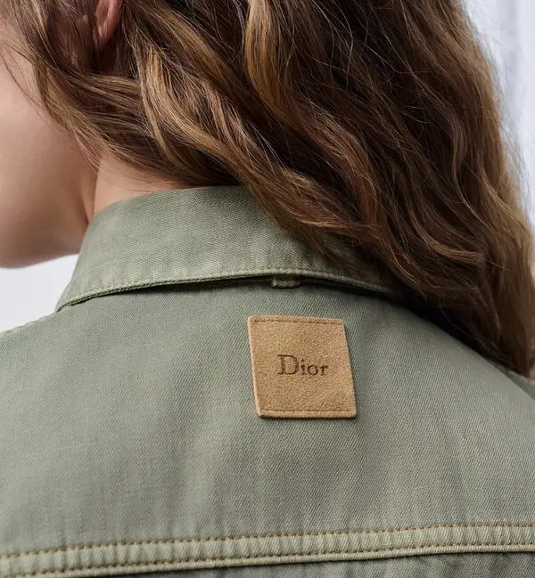 Dior Cotton Denim Blouse - Khaki