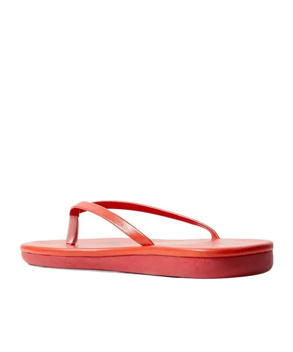 ANCIENT GREEK SANDALS Leather Platform Flip Flops