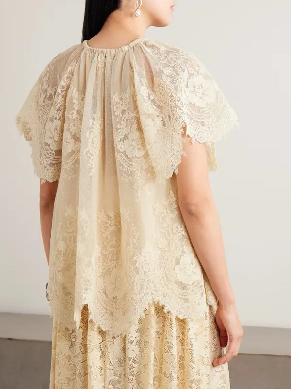 Zimmermann Luna Lace Blouse