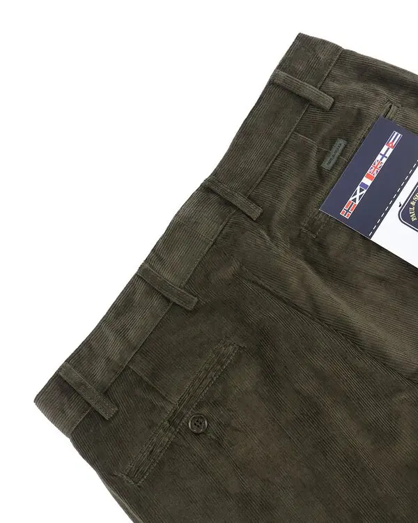 PAUL  SHARK Paul & Shark Logo Applique Corduroy Trousers
