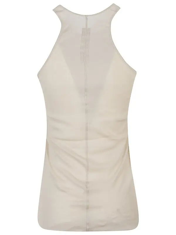Rick Owens Racerback Crewneck Tank Top - Beige