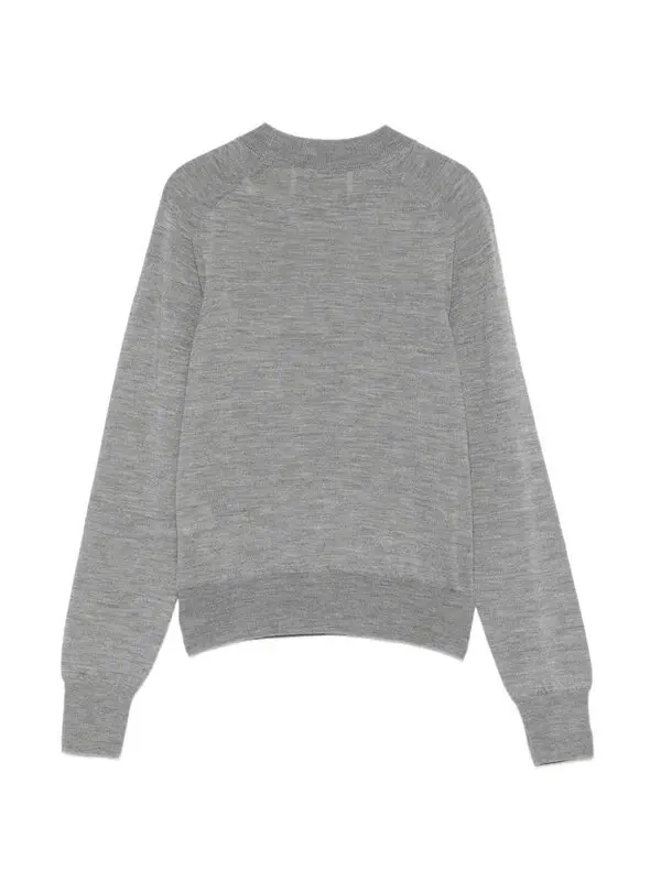AMI Paris Embroidered Crewneck Jumper