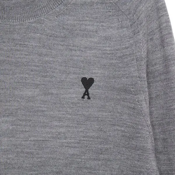 AMI Paris Embroidered Crewneck Jumper