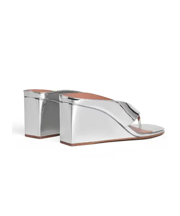 Alaïa Wedge Thong Mules