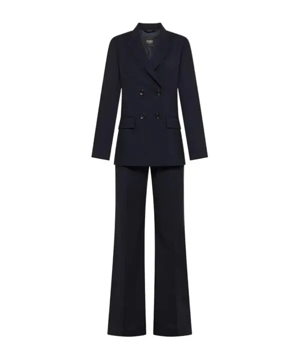 Seventy Double-breasted Wide Leg Suit