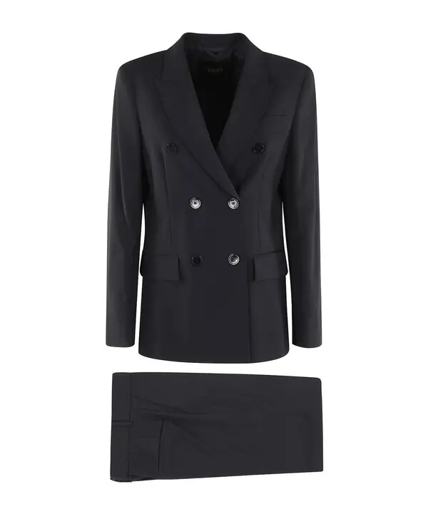 Seventy Double-breasted Wide Leg Suit