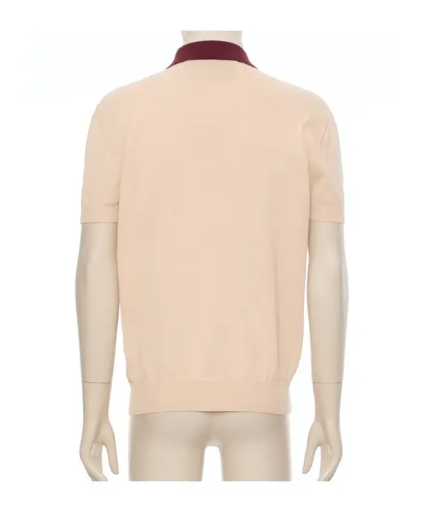 Valentino Garavani Cotton Polo Shirt With Inlaid V