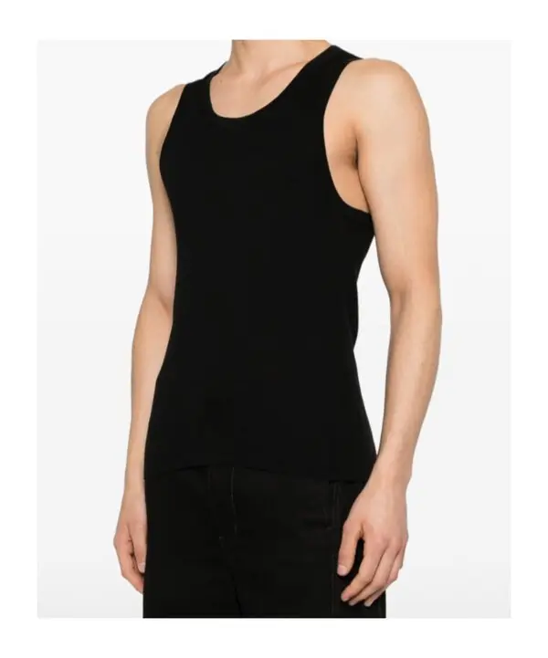 Simkhai Elikai Round-neck Tank Top - Black