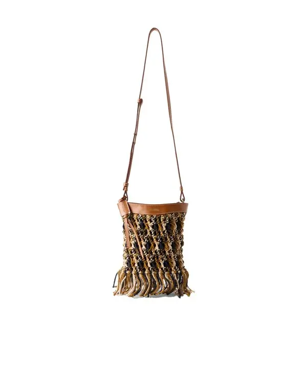 Isabel Marant Étoile Noli Fringed Leather Shoulder Bag