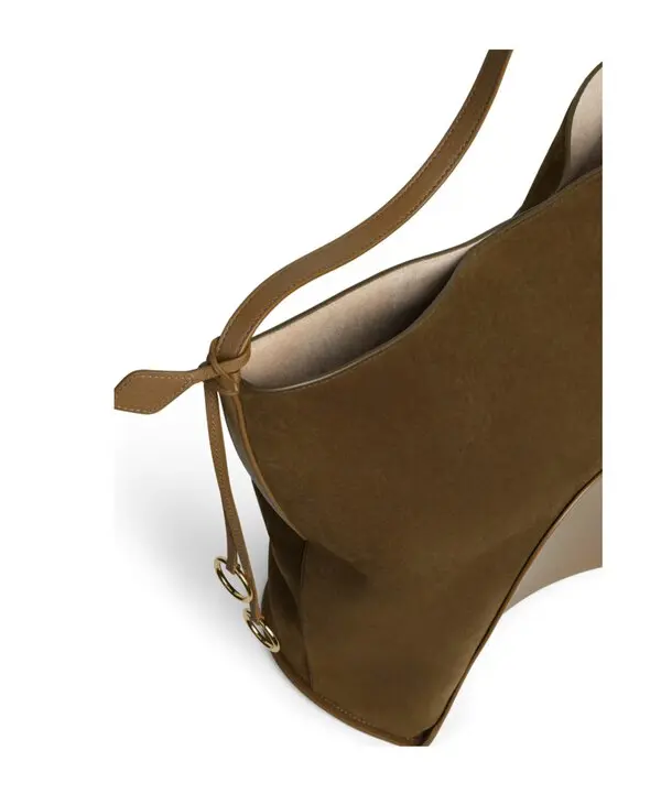 Alaïa Large Bucket Bag With Decorative Ties