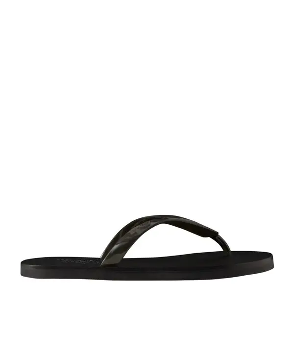 ANCIENT GREEK SANDALS Sayonara' Jelly Flip Flops - Black
