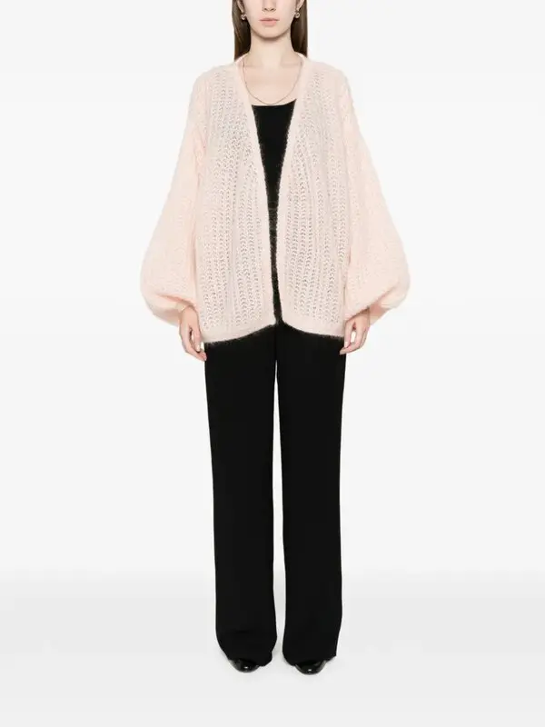 TOTEME V-neck Puffed Cardigan - No