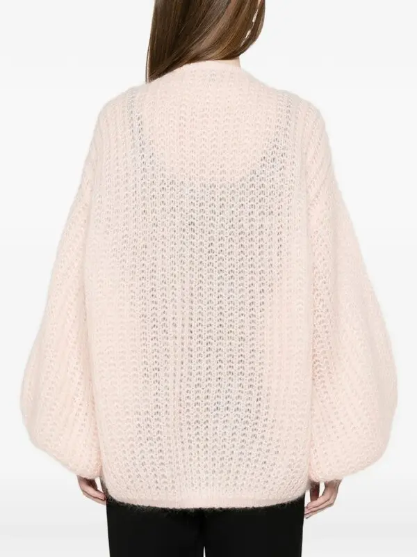 TOTEME V-neck Puffed Cardigan - No