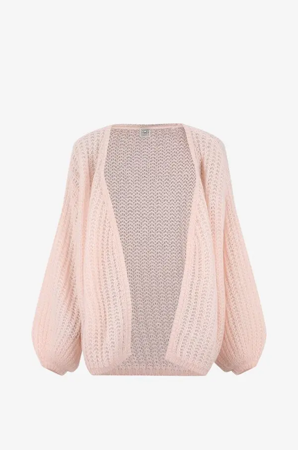 TOTEME V-neck Puffed Cardigan - No