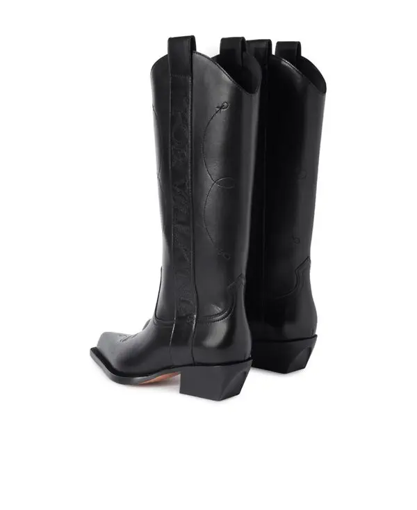 Off-White Pointed Toe Boots