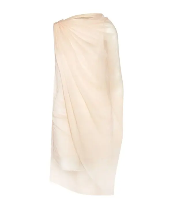 ROTATE BY BIRGER CHRISTENSEN Draped Cape Mini Dress