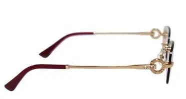 BVLGARI Rimless Sunglasses - Nude
