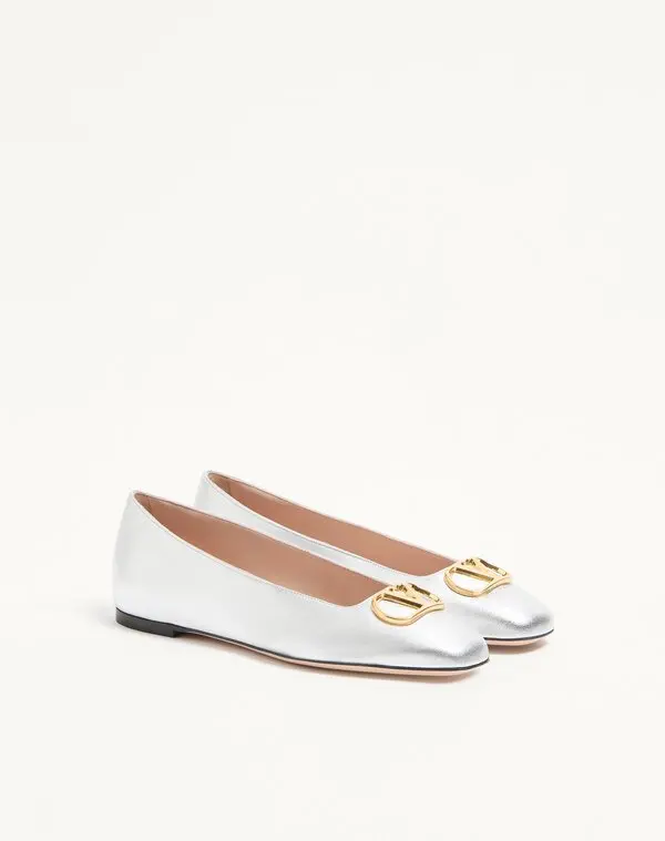 Valentino Garavani V-logo Ballet Flats