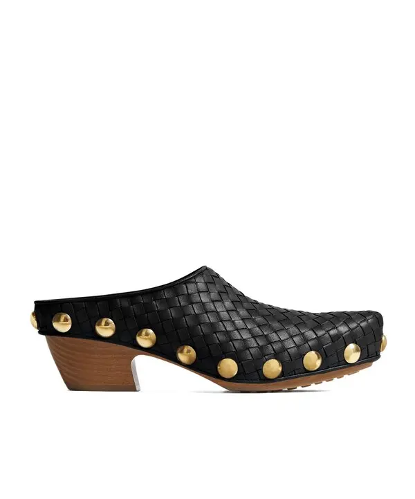 Bottega Veneta Gondola Clogs - Black