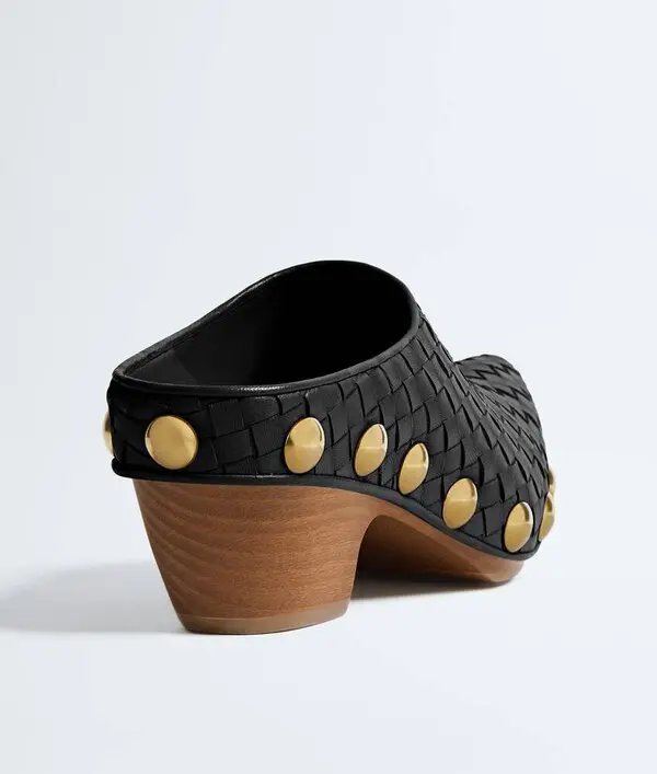Bottega Veneta Gondola Clogs - Black
