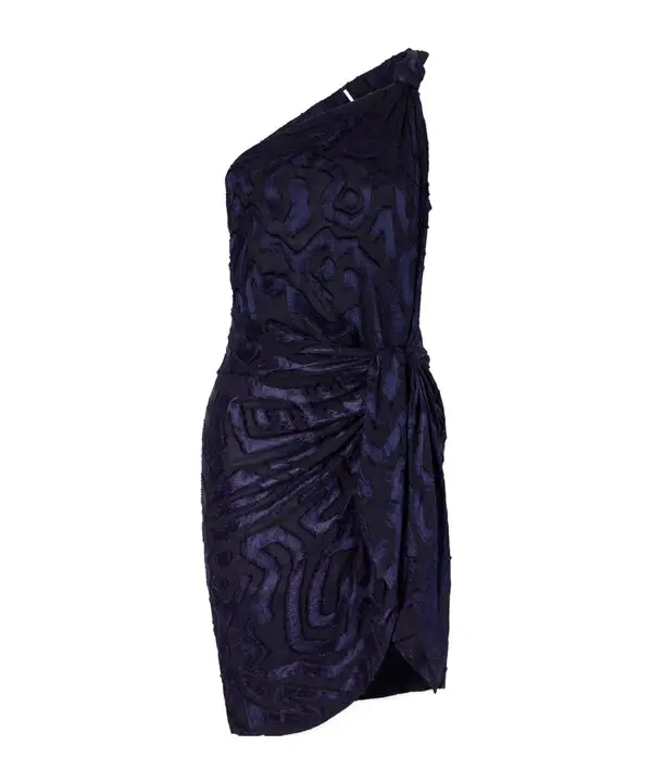 Isabel Marant Étoile One-shoulder Fil Coupé Midi Dress
