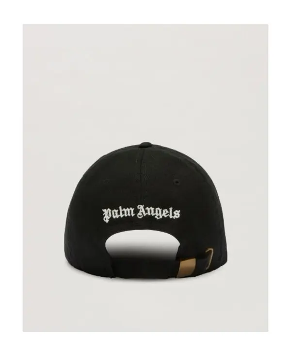 Palm Angels Monogram Embroidered Baseball Cap