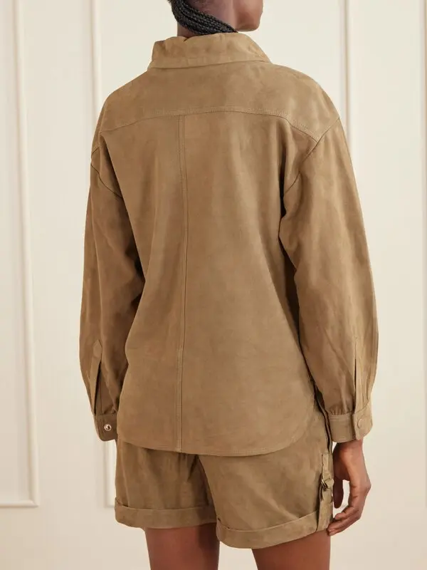Isabel Marant Étoile Maldon Suede Shirt