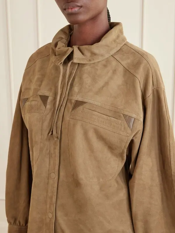 Isabel Marant Étoile Maldon Suede Shirt