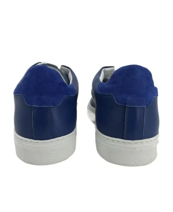 Philipp Plein Logo Detail Lace-up Sneakers - Blue