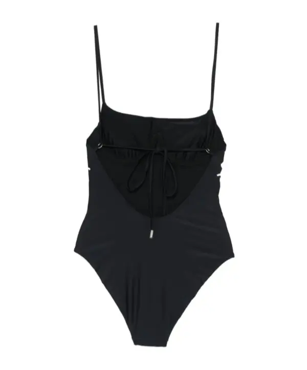 Simkhai Floral Embroidered One Piece Swimsuit