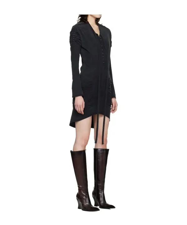 KNWLS Leia Ruched Mini Dress