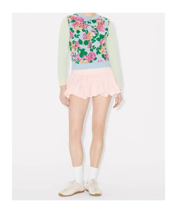 Kenzo Floral Embellished Jumper - Glaciers