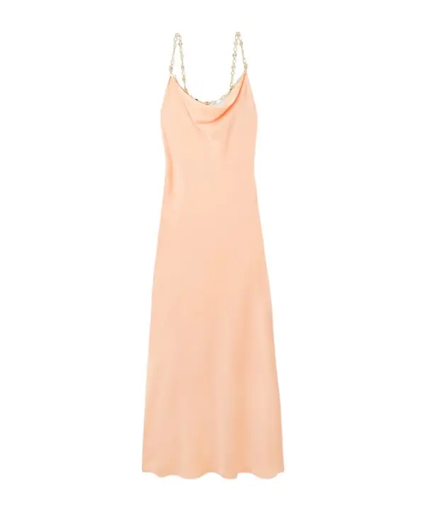 Rabanne Chain-strap Long Dress