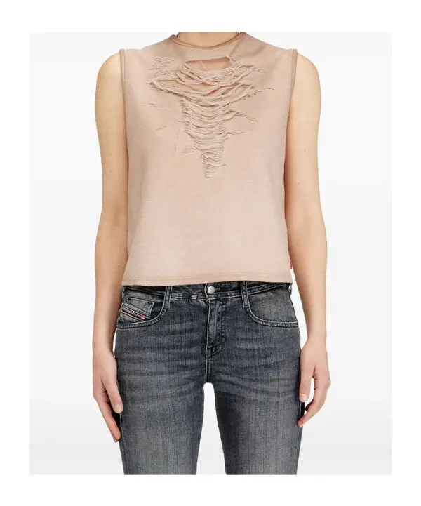 DIESEL® T-yasy Distressed Detail Vest