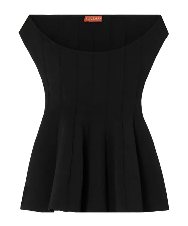 Altuzarra Off-shoulder Peplum Top