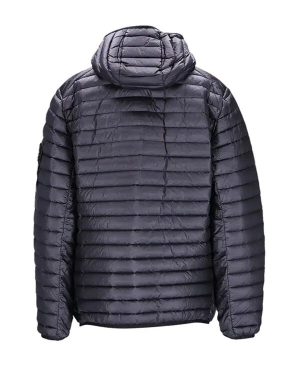 Stone Island Zip-up Puffer Jacket With Hood