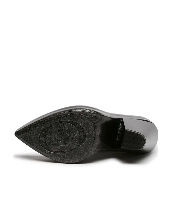 Melissa Logo Detail Pointed Toe Ankle Boots