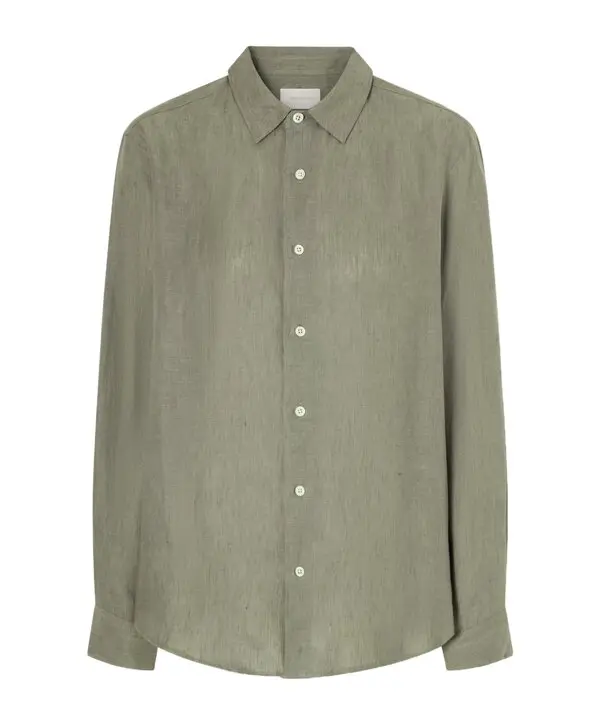 Aimé Leon Dore Linen Shirt - Gray
