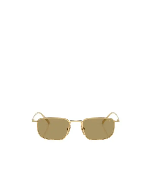 Prada Rectangular Frame Sunglasses - Green