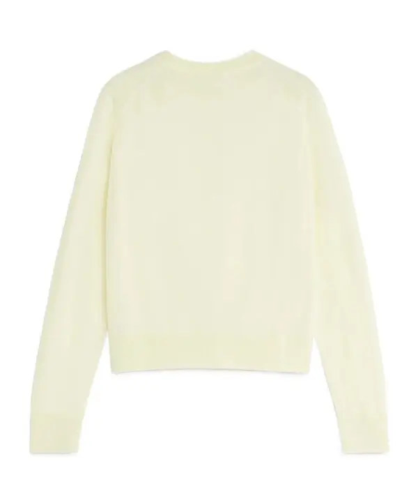 Maison Kitsuné Button Embroidered Cardigan