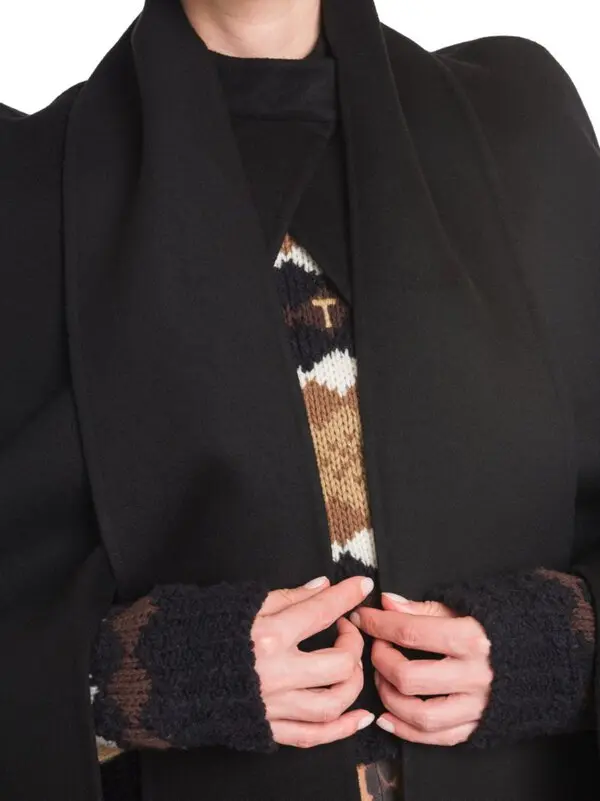 Valentino Garavani Tie-neck Cape