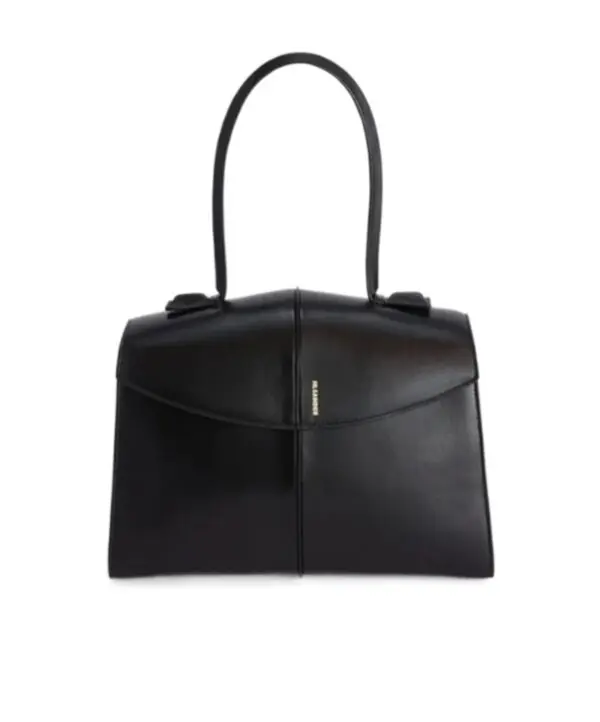 JIL SANDER Linea Medium Handbag - Black