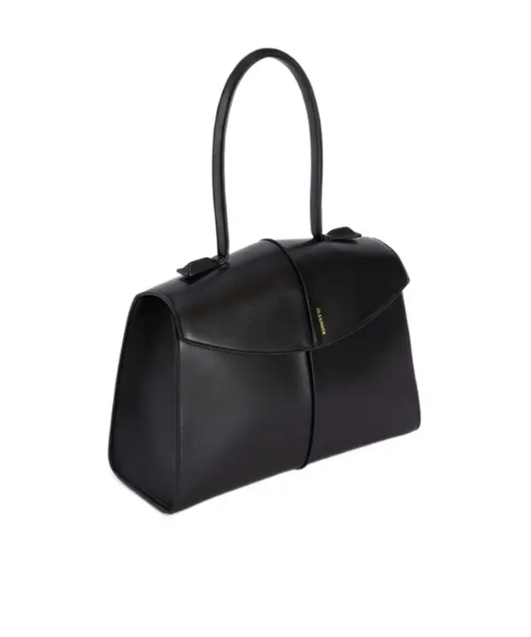 JIL SANDER Linea Medium Handbag - Black